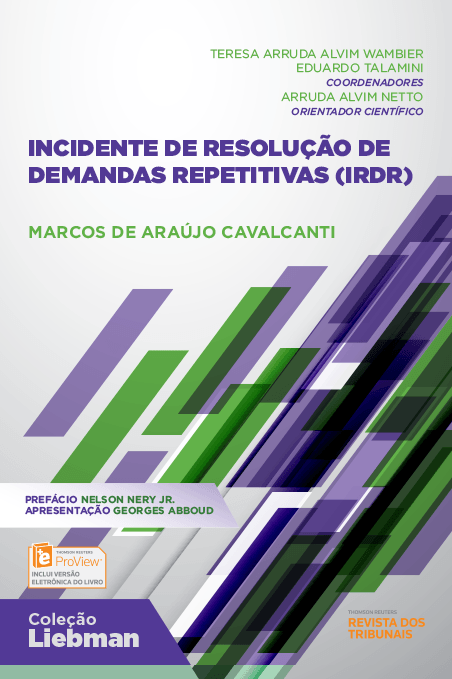 Incidente de Resolução de Demandas Repetitivas | Livraria RT Incidente de Resolução de Demandas Repetitivas | Livraria RT