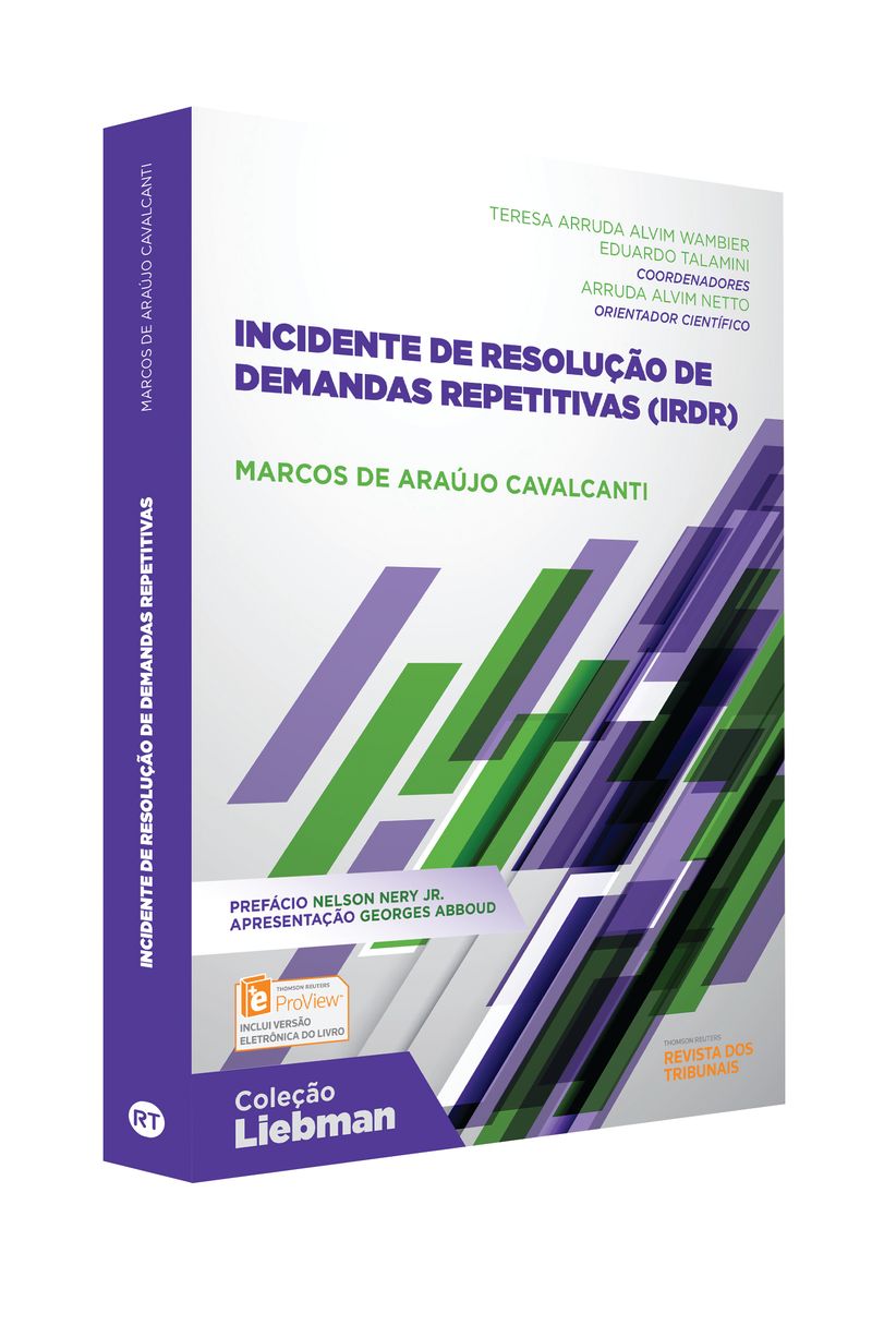 Incidente de Resolução de Demandas Repetitivas | Livraria RT Incidente de Resolução de Demandas Repetitivas | Livraria RT